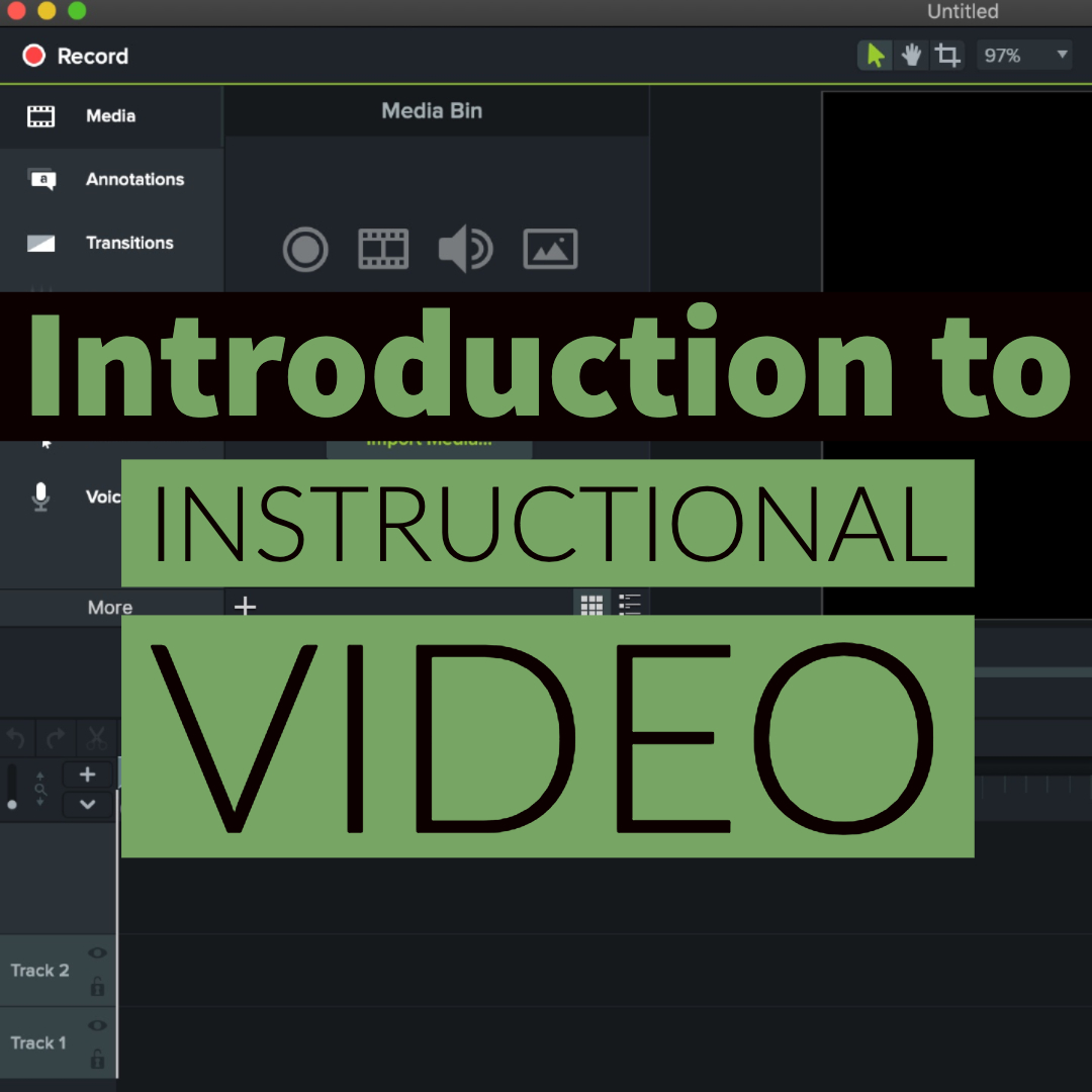 Introduction to Instructional Video – Christopher Bergeron